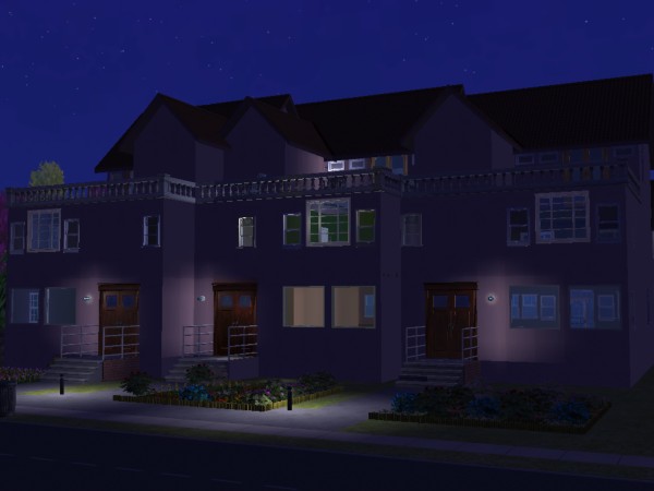 Mod The Sims - (Great 4story Townhouse) 3 Ridgeway Terrace