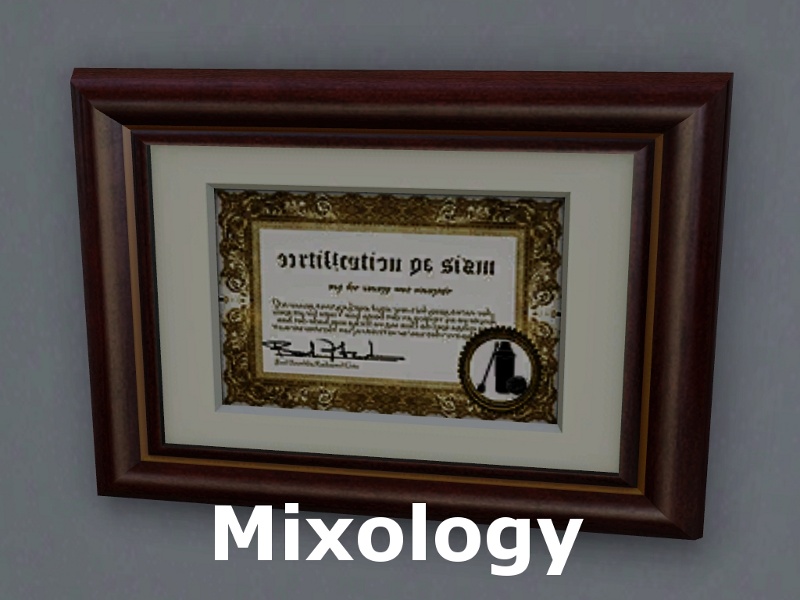 Mod The Sims - Certificate Reward Fix (UPDATED for Late Night)