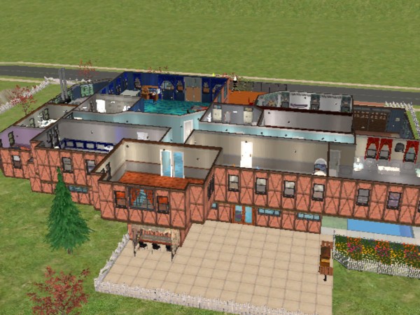 Mod The Sims - 2 Floor Spacious Mansion - For Gorre9090
