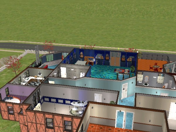 Mod The Sims - 2 Floor Spacious Mansion - For Gorre9090