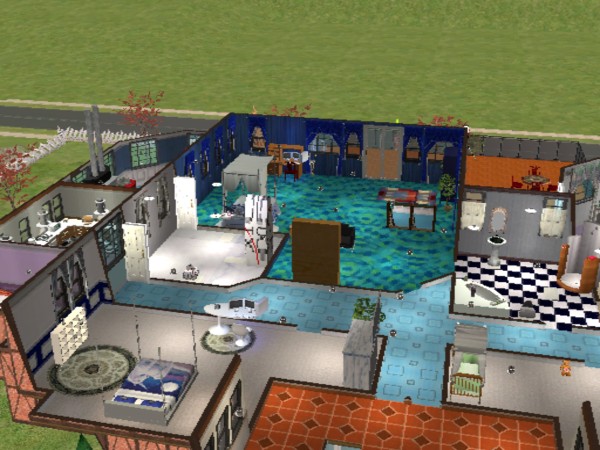 Mod The Sims - 2 Floor Spacious Mansion - For Gorre9090