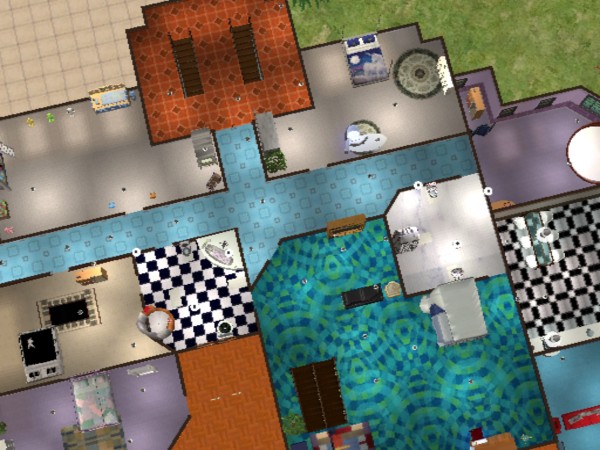 Mod The Sims - 2 Floor Spacious Mansion - For Gorre9090