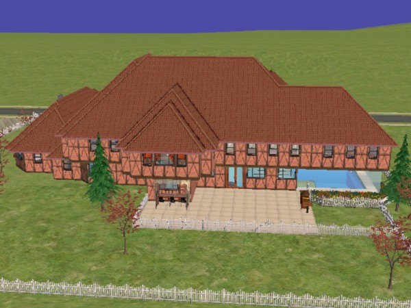 Mod The Sims - 2 Floor Spacious Mansion - For Gorre9090