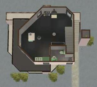 Mod The Sims - 1 Tech Way--a modern starter home