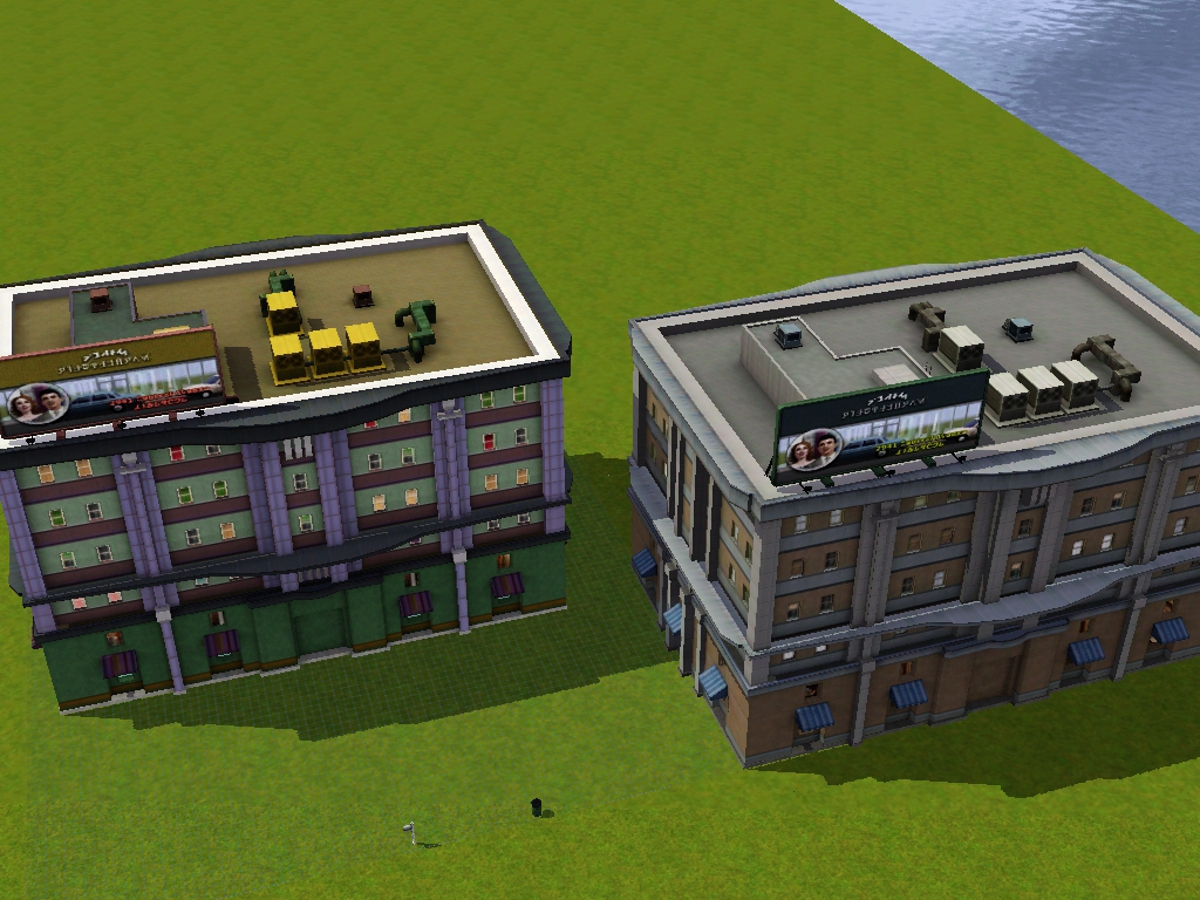 Mod The Sims - CaSTable Building Shell Replacements