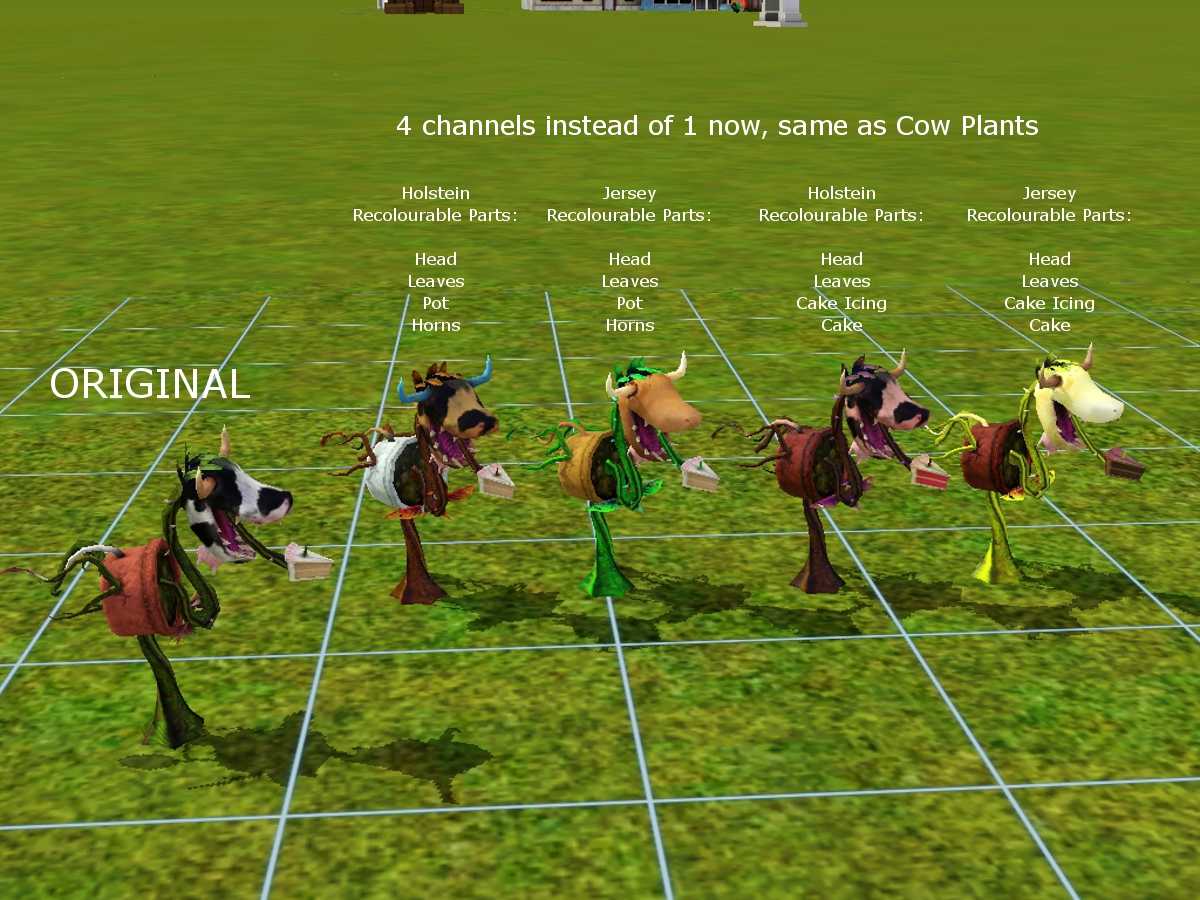 Mod The Sims - CaSTable Cow Plants and related objects from the "Killer ...