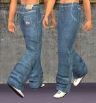 Mod The Sims - 2Pac baggy pants for men
