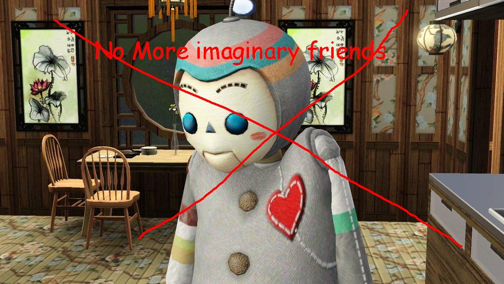 Mod The Sims NO More Imaginary Friends 