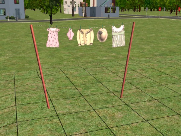 sims 3 clothesline