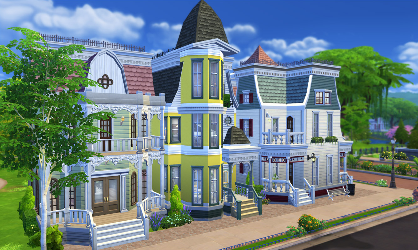 Victorian Mansions Sims The Sims 4 Victorian House Build