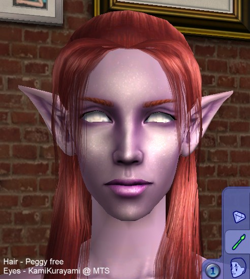 Mod The Sims - Elf Ears- 6 Colors to Match Astiees' Sparkle N' Shine ...