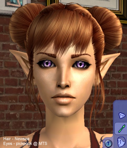 Mod The Sims - Elf Ears - 6 Colors to Match Astiees' Sparkling Flesh ...