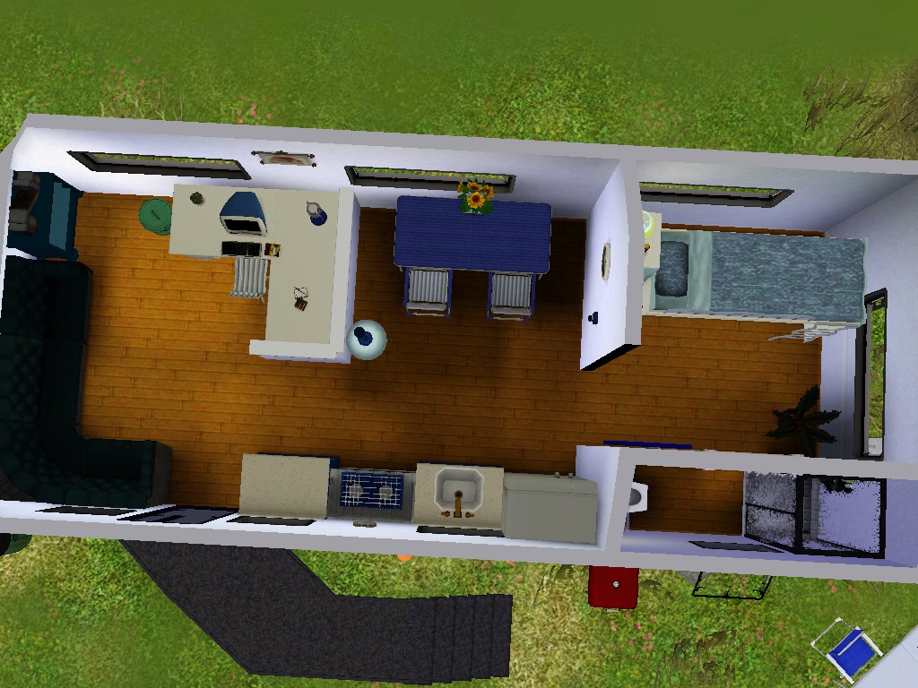 Mod The Sims - Camping Vehicle - Caravan with RV