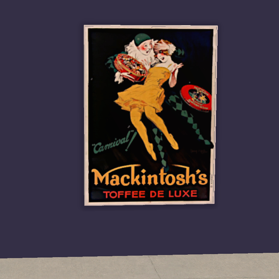 Mod The Sims - A Collection of Vintage Ads in Two Sizes (Recolour of ...