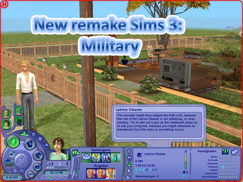 Sims 3 war mod - doorrts