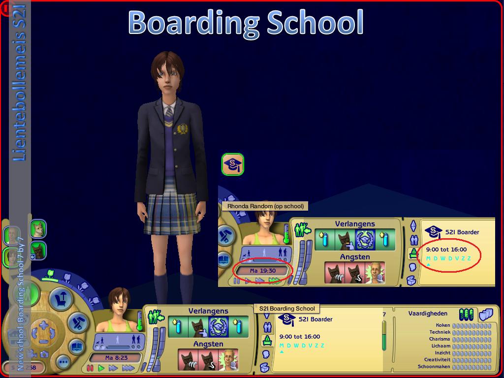 The sims 3 boarding school - alphaascse