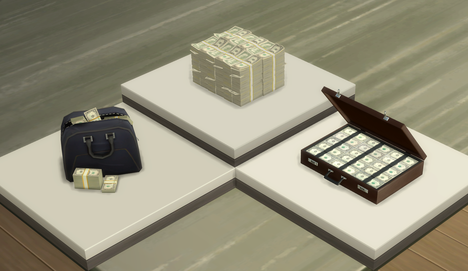 Mod The Sims - Stacks and Bags of Old Money