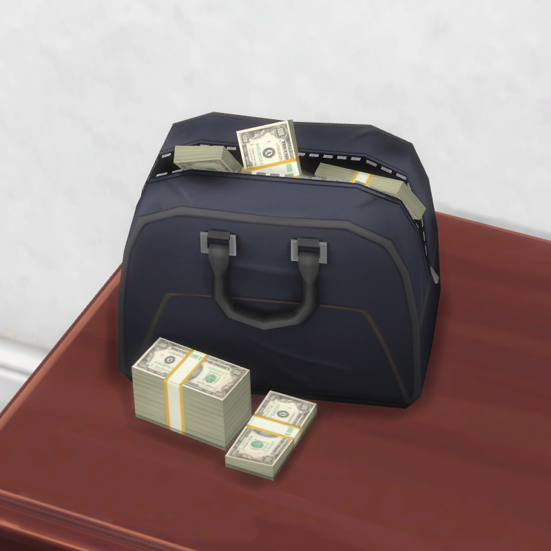 Mod The Sims - Stacks and Bags of Old Money