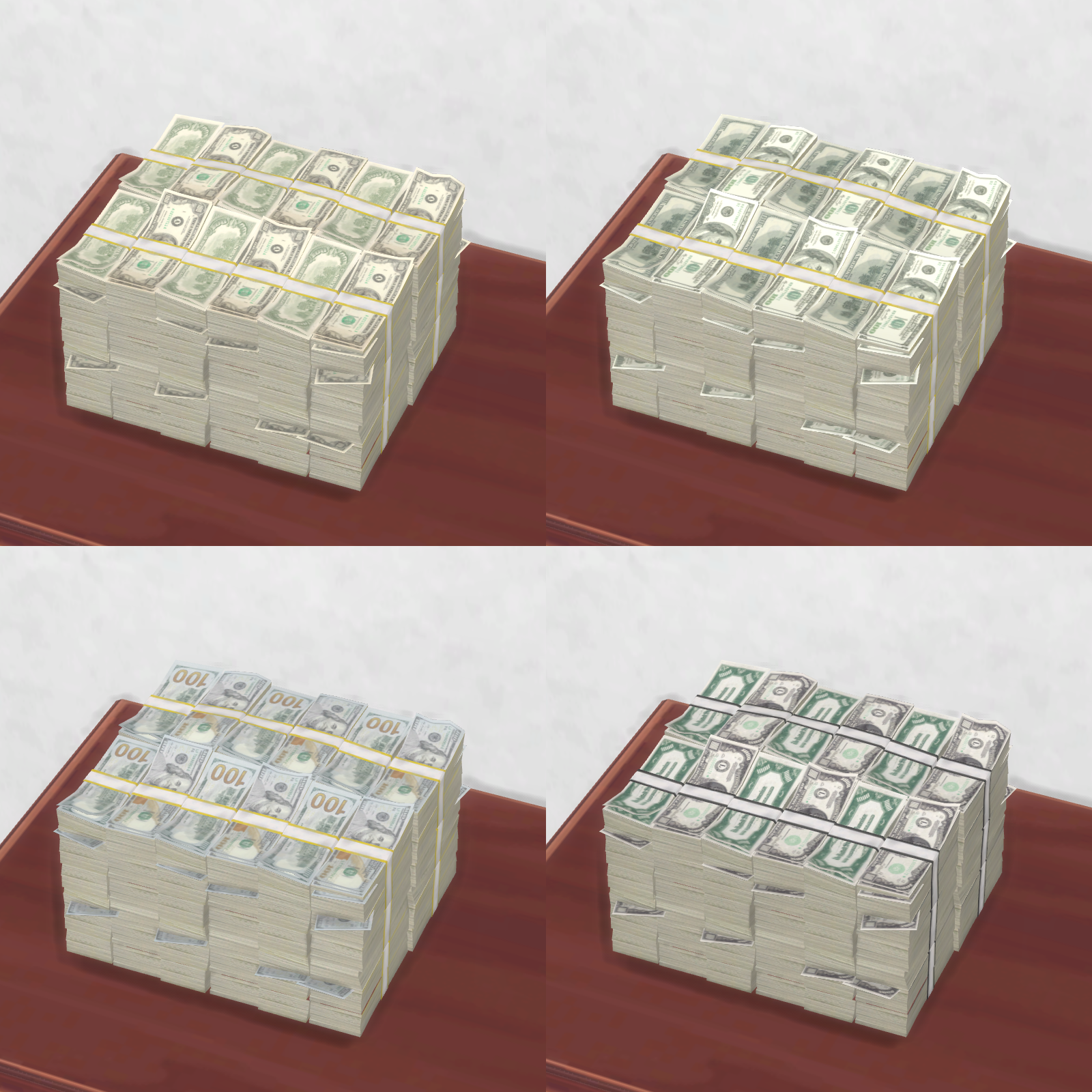 Mod The Sims - Stacks and Bags of Old Money