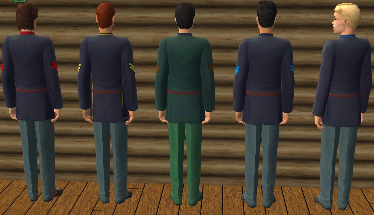 Mod The Sims - Civil war Federal Uniforms