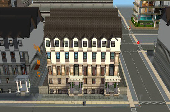 Mod The Sims - Recreating London:Two terrace houses