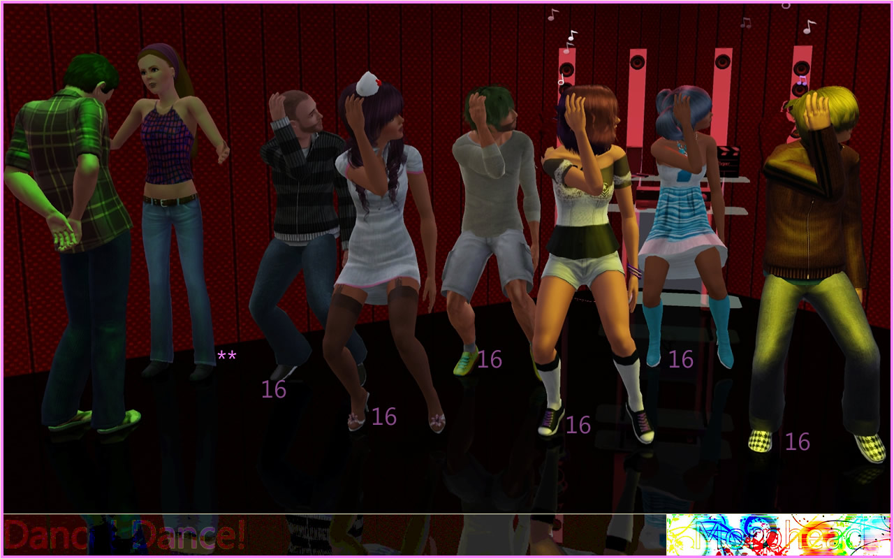 sims 3 dance