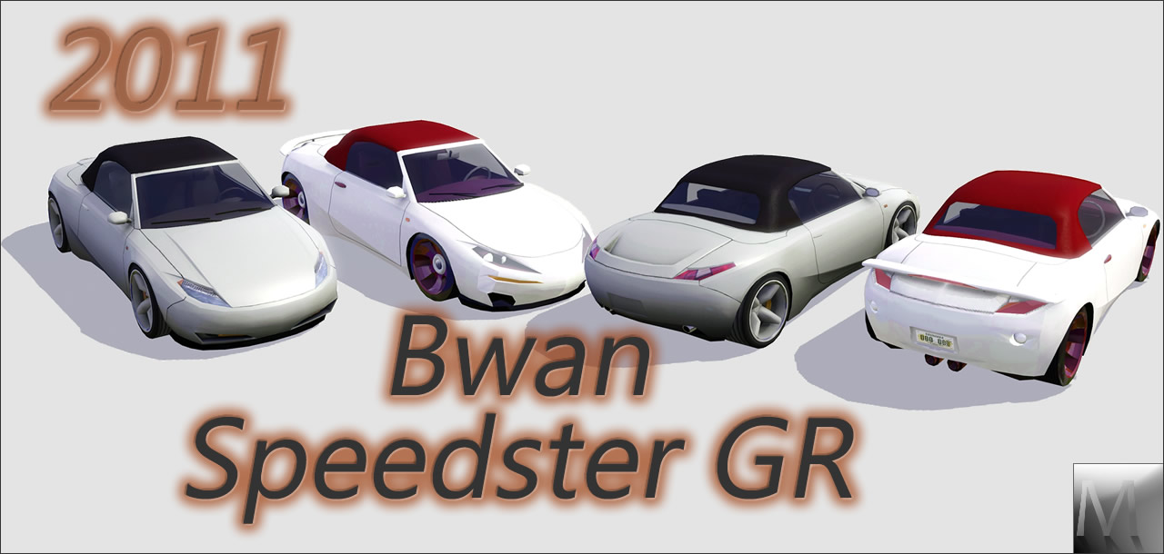 Mod The Sims - 2011 Bwan Speedster GR