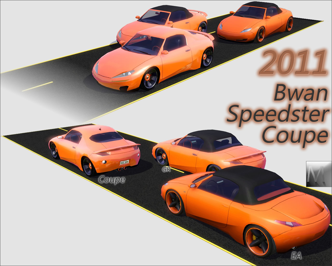 Mod The Sims - 2011 Bwan Speedster Coupe