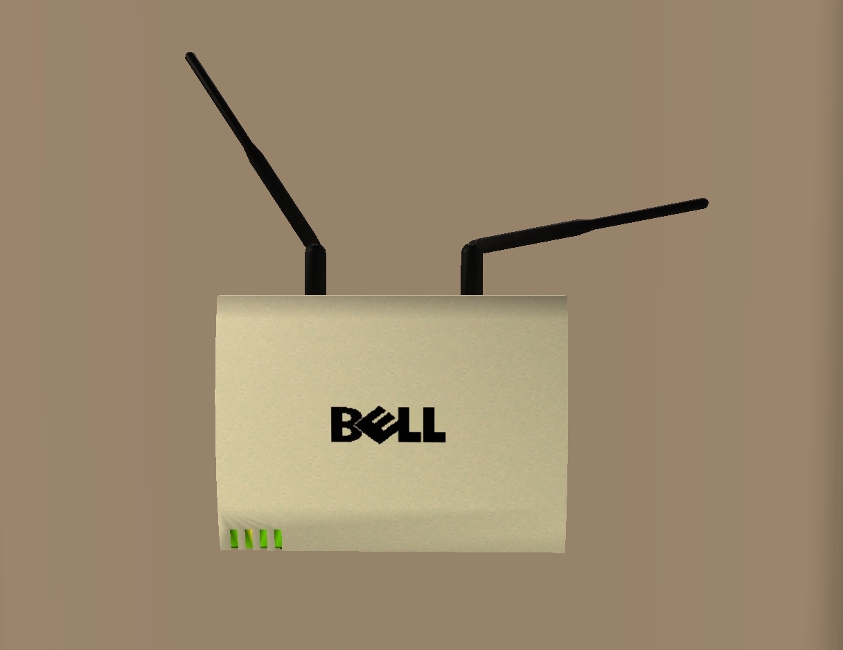 Mod The Sims - Bell Wireless Router/Access Point