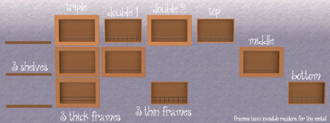 Mod The Sims - A Place for Everything and Everything in its Niche