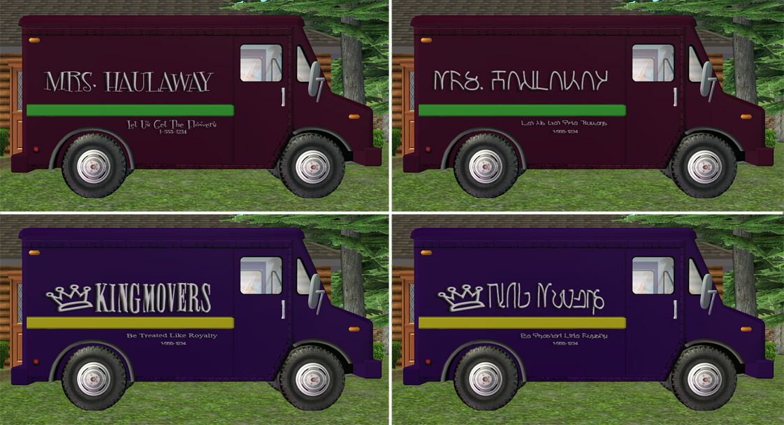 Mod The Sims - Moving Day Pt 2 ~ Moving Van & Ramp