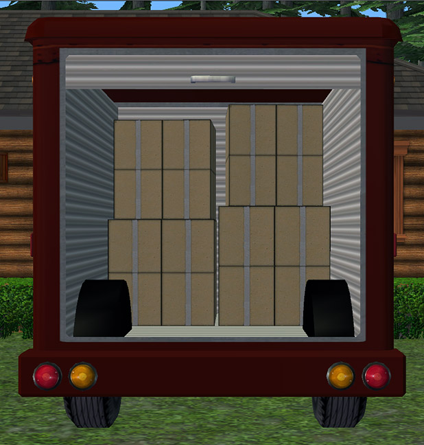 Mod The Sims - Moving Day Pt 2 ~ Moving Van & Ramp