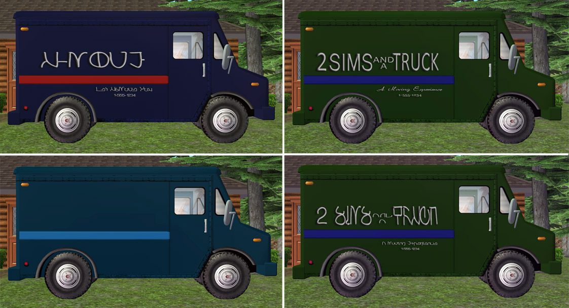 Mod The Sims - Moving Day Pt 2 ~ Moving Van & Ramp