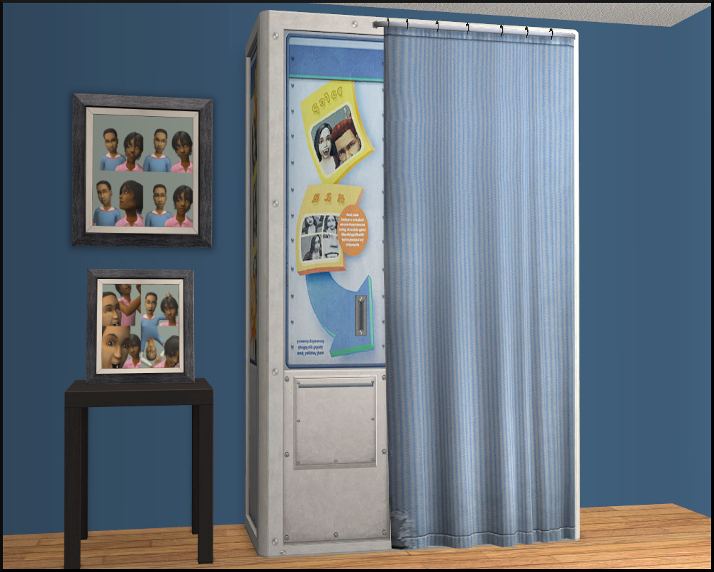 Mod The Sims - Gigi Photo Booth: A TS3 Conversion