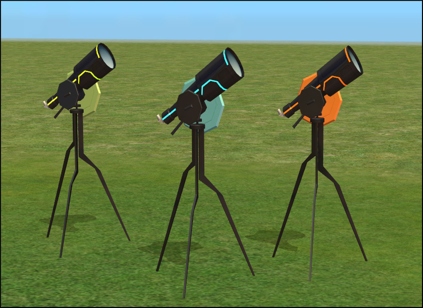 Mod The Sims - Tons of Telescopes: TS3 Conversions **Updated 4-11-13**
