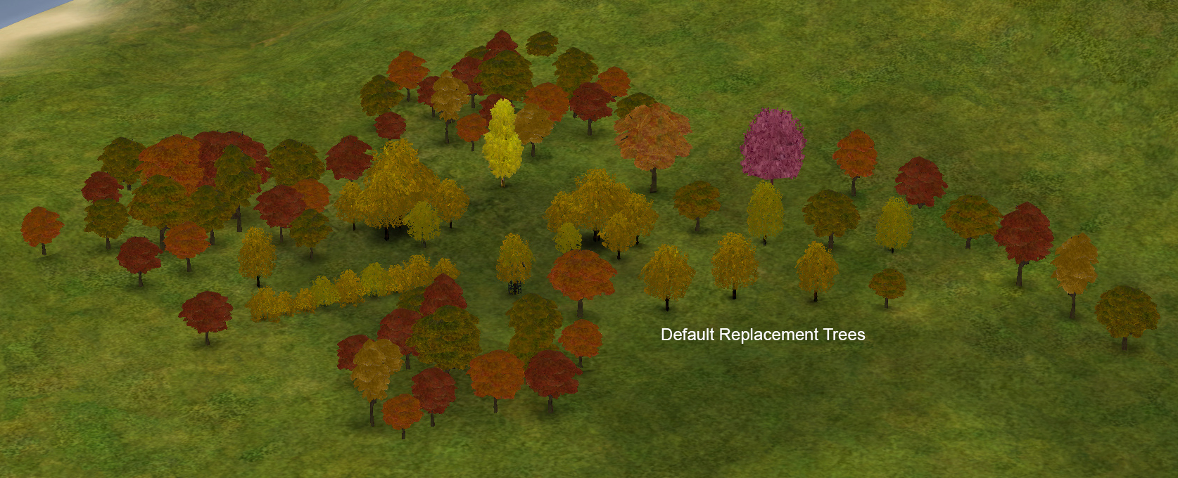 Mod The Sims - Neighbhorhood Tree Default Replacements