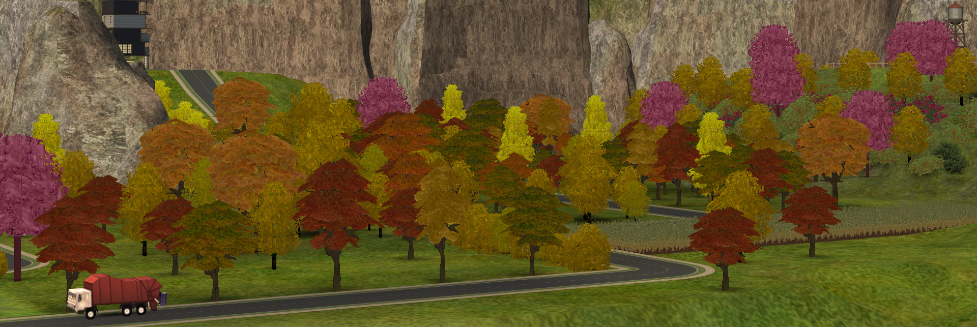 Mod The Sims - Neighbhorhood Tree Default Replacements