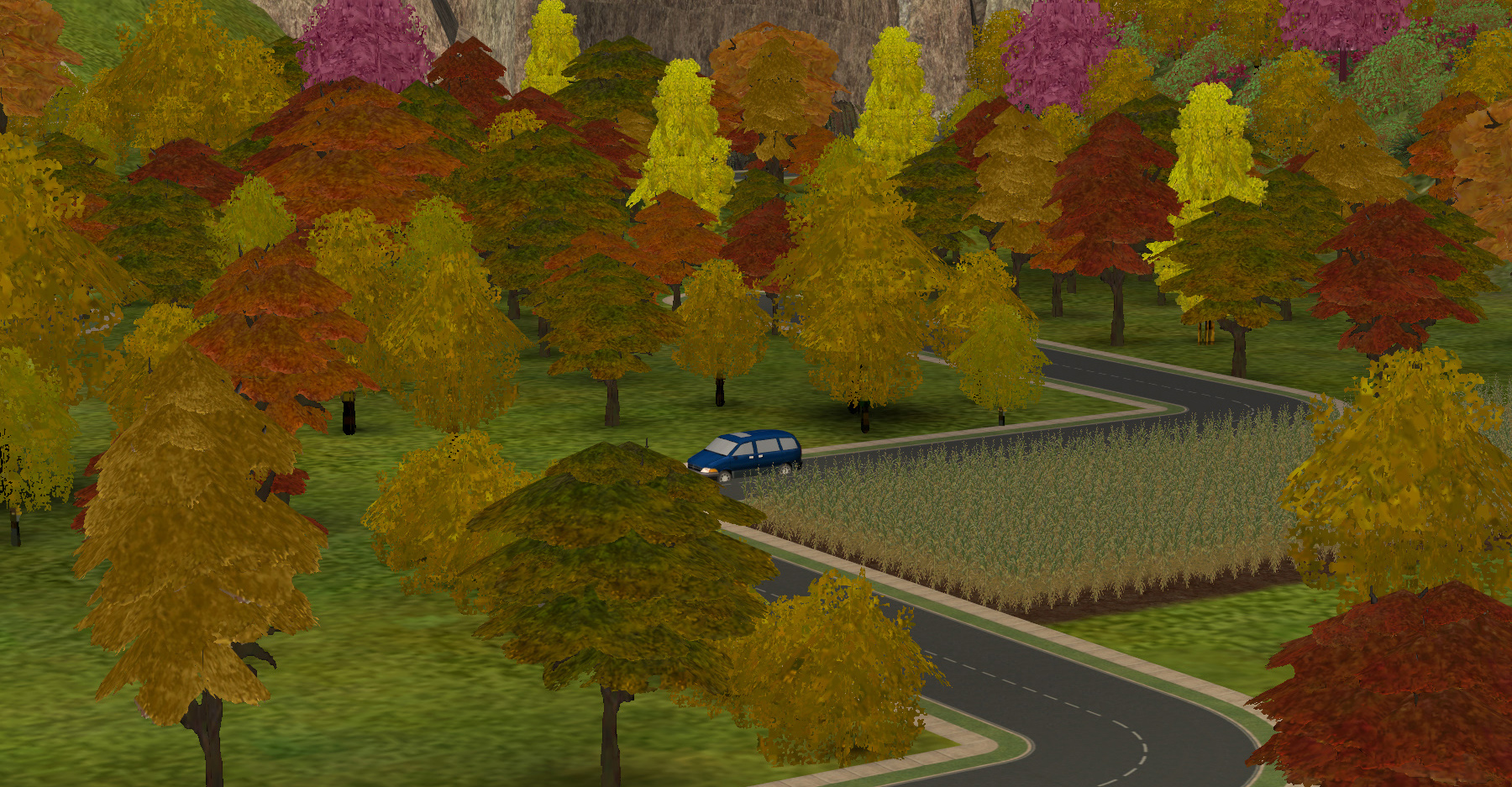 Mod The Sims - Neighbhorhood Tree Default Replacements