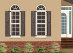 Mod The Sims - 1 Tile La Fenêtre Window with Shutters - Maxis Match