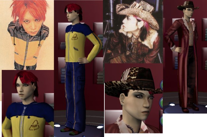 Mod The Sims - hide with 2 outfits