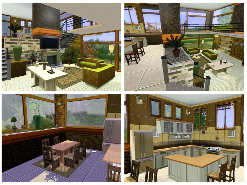 Mod The Sims - Contemporary Split-level Home
