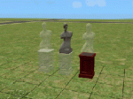 Mod The Sims - Transparent armless lady statue recolor (request)