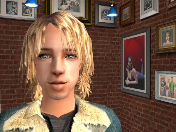 Mod The Sims - Brad Pitt my first attempt