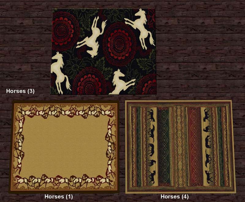 Mod The Sims - Rugs Gone Wild . . . . Wild, Wild West Pt 2