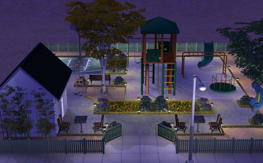 Mod The Sims - Pequeño Playground - Small CC Free Playground for Kids