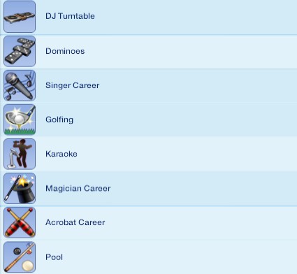 Mod The Sims - Hidden Skills Unhidden, now with icons!! Plus a few ...