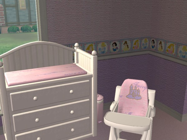 Mod The Sims - Fairytale Princess Nursery & Bedding Set
