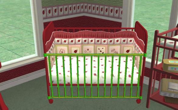 Mod The Sims - Ladybug Nursery Set