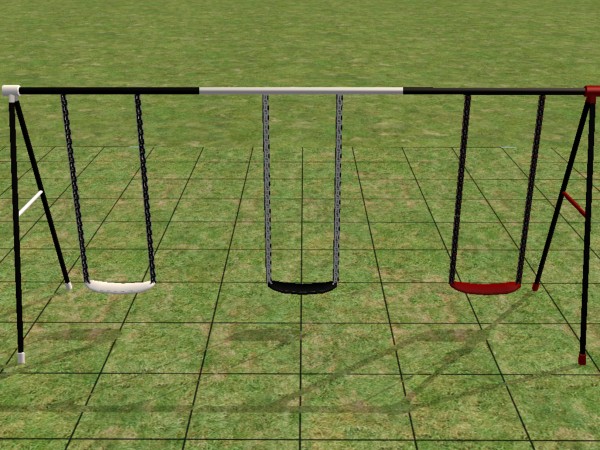 Mod The Sims - updated mandas 4 new "gothic" type swingsets no more ...