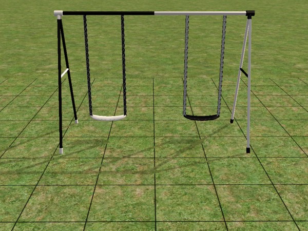 Mod The Sims - updated mandas 4 new "gothic" type swingsets no more ...